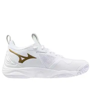 Mizuno Wave Momentum 3 Sneakers - White/gold