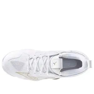 Mizuno Wave Momentum 3 Sneakers - White/gold