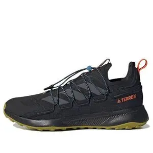 Adidas Terrex Voyager 21 Canvas Travel Shoe - Black/orange/blue