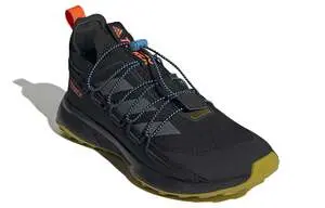 Adidas Terrex Voyager 21 Canvas Travel Shoe - Black/orange/blue
