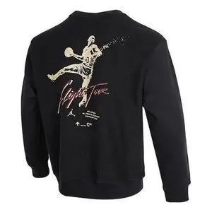 JORDAN Air Flight Heritage Hoodie - Black