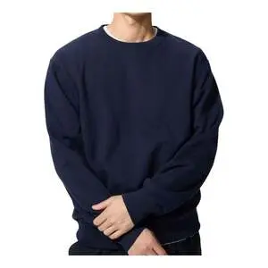 Uniqlo Crewneck Sweatshirt With Refined Ribbing