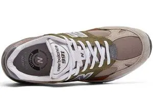 NEW BALANCE 991 Nu Block Tan - Grey/olive-tan