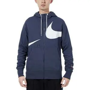 Nike Loose Fit Hooded Jacket With Large Logo Print