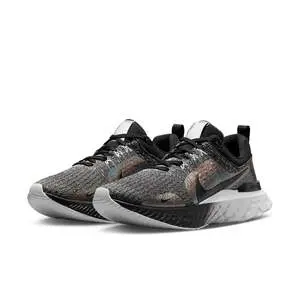Nike React Infinity Run Flyknit 3 Premium - Blackgray