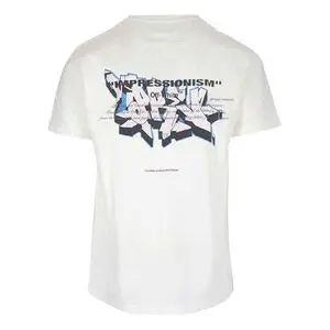 Off-White Short Sleeve Logo Normal Fit