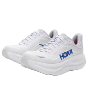 Hoka One One Bondi Wide Sneakers - White/blue