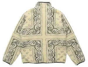 Supreme Reversible Bandana Fleece Jacket