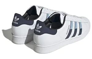 Adidas Superstar Sneakers - Cloud White/blue Navy/light Blue