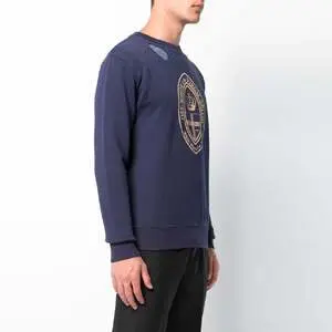 Off-White Distressed Logo Sweatshirt