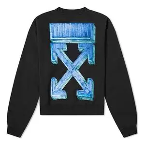 Off-White Fw20 Marker Arrows Pullover - Black