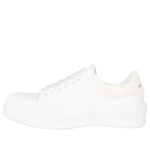 Alexander McQueen Alexander McQueen Deck Skate Plimsoll Shoes White