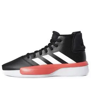 Adidas Pro Adversary High Top Basketball Sneakers - Black