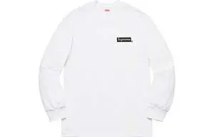 Supreme Long Sleeve Alphabet Graphic T-shirt