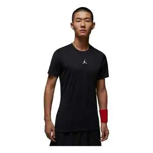 JORDAN Air Sport Dri-fit Base Layer Top - Black
