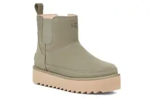 UGG Chelsea Platform Mini Boots - Green