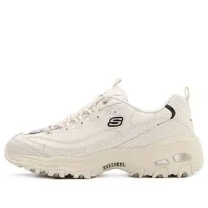 Sketchers D'lites 1.0 Low Top Sneakers - White