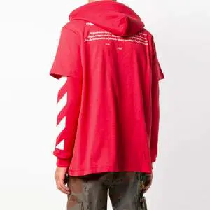 Off-White Portrait Graphic Hoodie