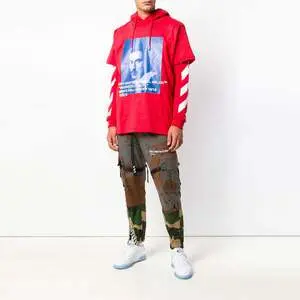 Off-White Portrait Graphic Hoodie