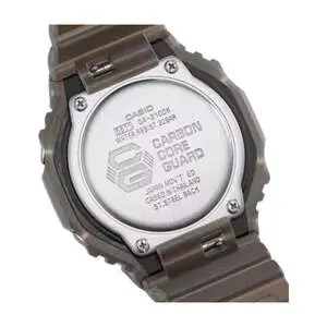 Casio G-shock Octagonal Resin Watch - Brown/red