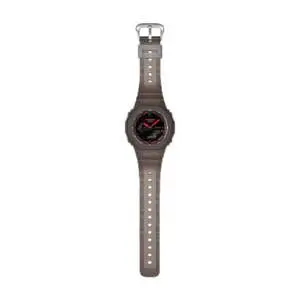 Casio G-shock Octagonal Resin Watch - Brown/red