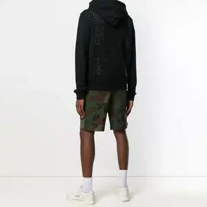 Off-White Embellished Logo Hooded Jacket