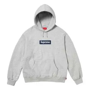 Supreme Box Logo Hoodie - Grey