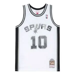 Mitchell & Ness Nba Retro Spurs Jersey - White