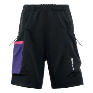 Adidas Originals Multicolor Pocket Sports Shorts - Black