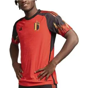 Adidas Belgium 2022-2023 Authentic World Cup Home Jersey