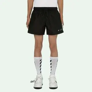 Off-White Ss21 Logo Detail Shorts