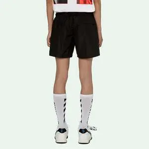 Off-White Ss21 Logo Detail Shorts
