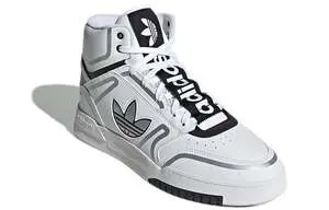Adidas Originals Drop Step Xl High-top Sneakers - White/black