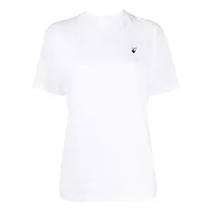 OFF-WHITE Off-White White Back Flowers Arrow Short Sleeve T-Shirt