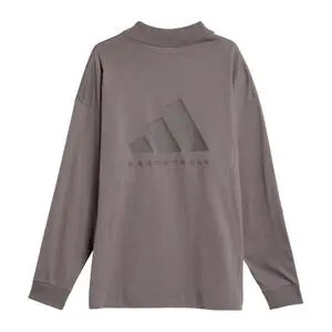 Adidas Basketball Long Sleeve Mock Neck Tee