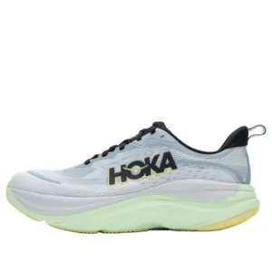Hoka One One Skyflow Athletic Sneakers - Light Grey/black