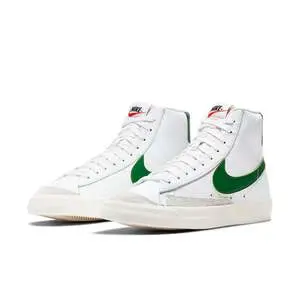 Nike Blazer Mid '77 Vintage High Top Sneakers - White/green