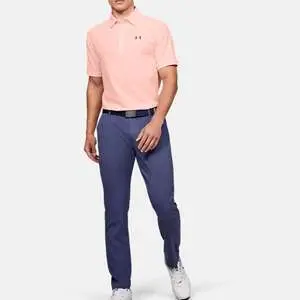 Under Armour Playoff 2.0 Golf Polo Shirt - Light Pink