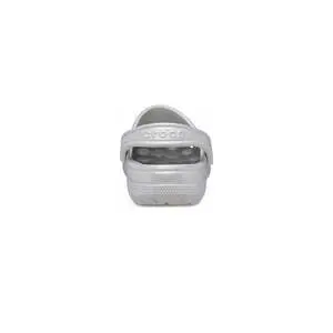 CROCS Classic Glitter Clogs - Silver