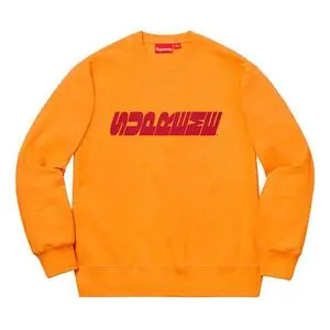 Supreme Fw19 Week 3 Breed Crewneck - Orange