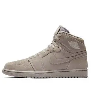 JORDAN Air 1 Retro High Suede Sneakers - Grey