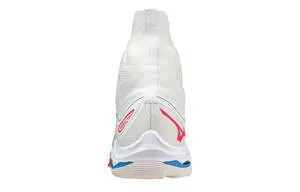 Mizuno Wave Lightning Neo V1ga200225 High Top Athletic Sneakers - White/red/french Blue