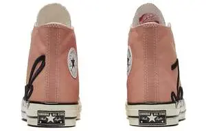 CONVERSE Chuck 70 Hi Scripted Signature Print - Black/pink