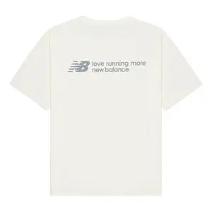 NEW BALANCE Asia Sizing 'love Running More' T-shirt - White