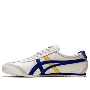 Onitsuka Tiger Onitsuka Tiger Mexico 66 "White Blue Yellow" Lace-Up Sneakers White/blue/yellow