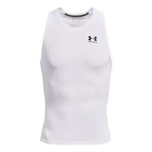 Under Armour Heatgear Compression Tank - White