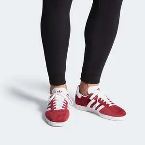 Adidas Gazelle Burgundy White - Red