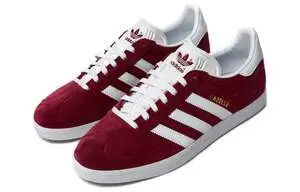 Adidas Gazelle Burgundy White - Red