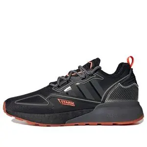 Adidas Marvel X Zx 2k Boost 'stark Industries' Sneakers - Black