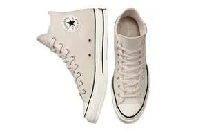 CONVERSE Chuck 70 Hi Suede Lace-up Sneakers - Light Brown